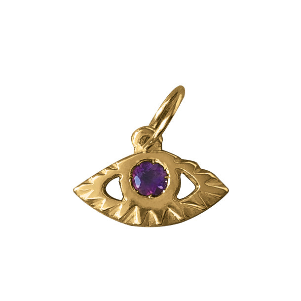 BOHEME AMETHYST THIRD EYE CHARM